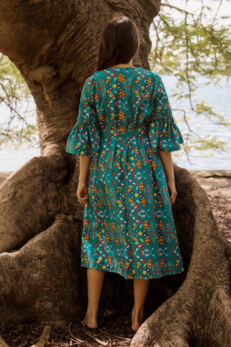 WUDYABARRI GAMU DRESS | Wudyabarri Gamu – Red Ridge the Label